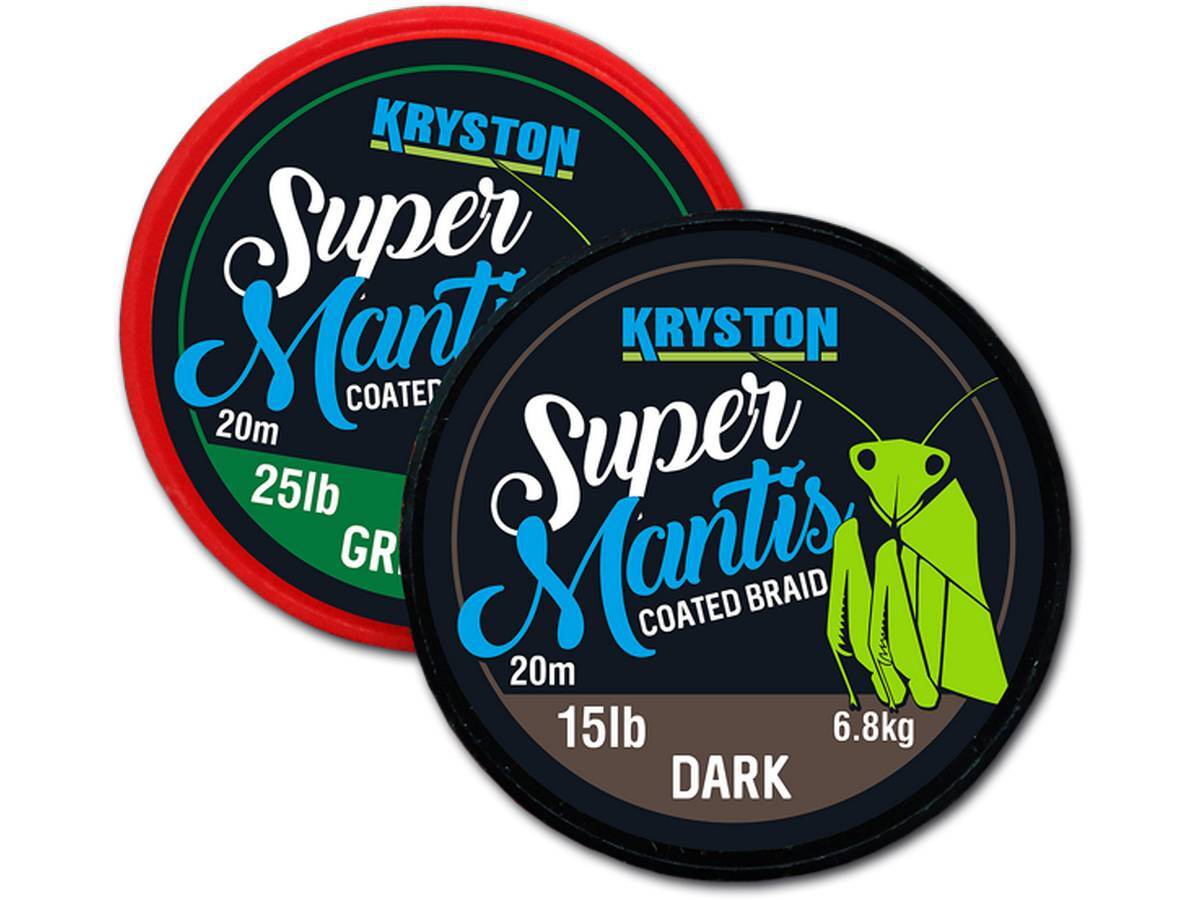 Kryston Super Mantis Coated Braid, 15,99