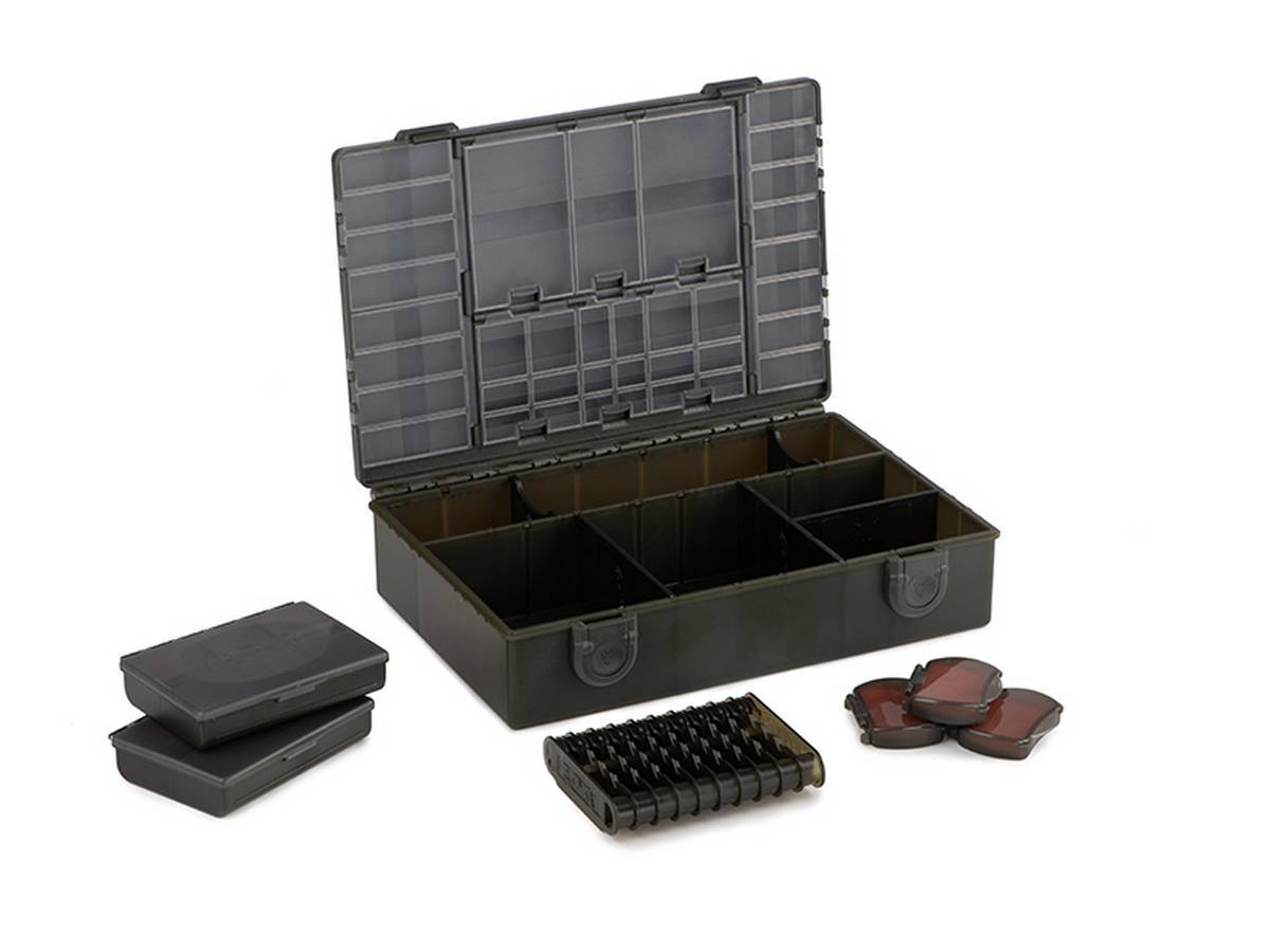 Fox EDGES "loaded" medium tackle box, 64,99