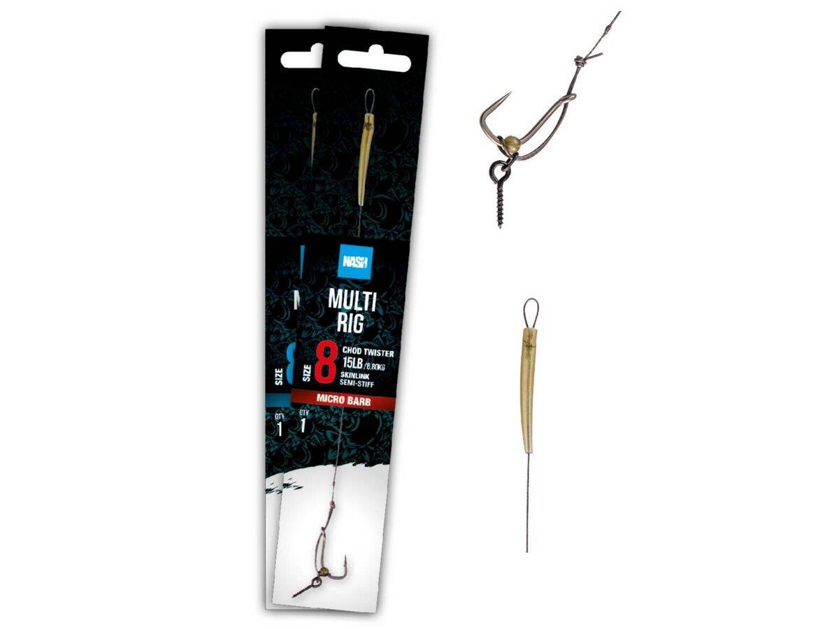 Nash Multi Rig Barbed, 3,29
