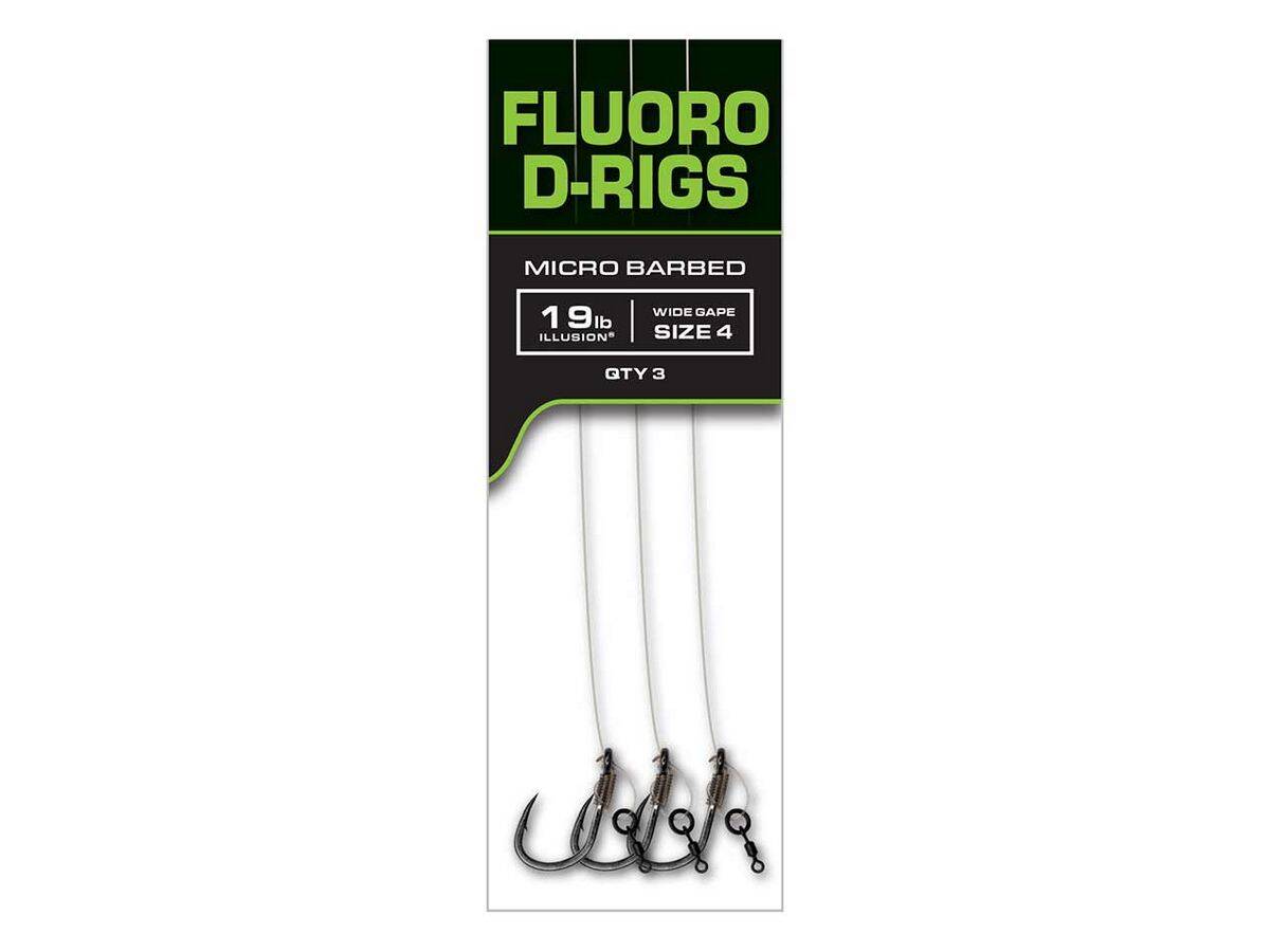 Fox Carp Ready Rigs Fluro D Rigs, 4,50